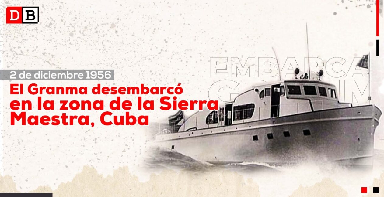 Se fragua la Revolución Cubana: desembarco del yate Granma – Barricada