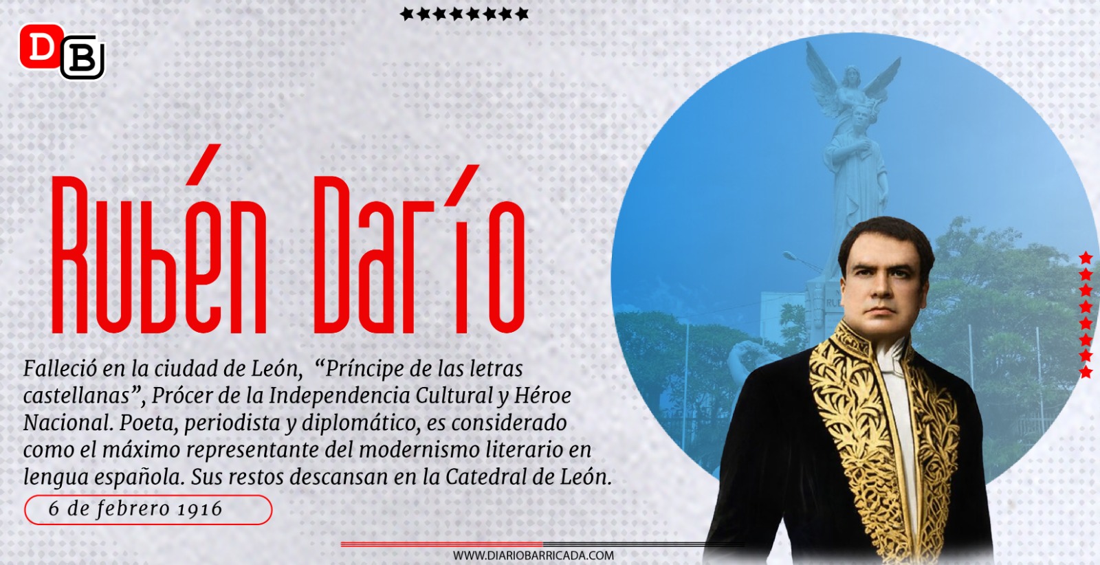Rubén Darío: 110 años de inmortalidad, conciencia viva de Nuestra ...